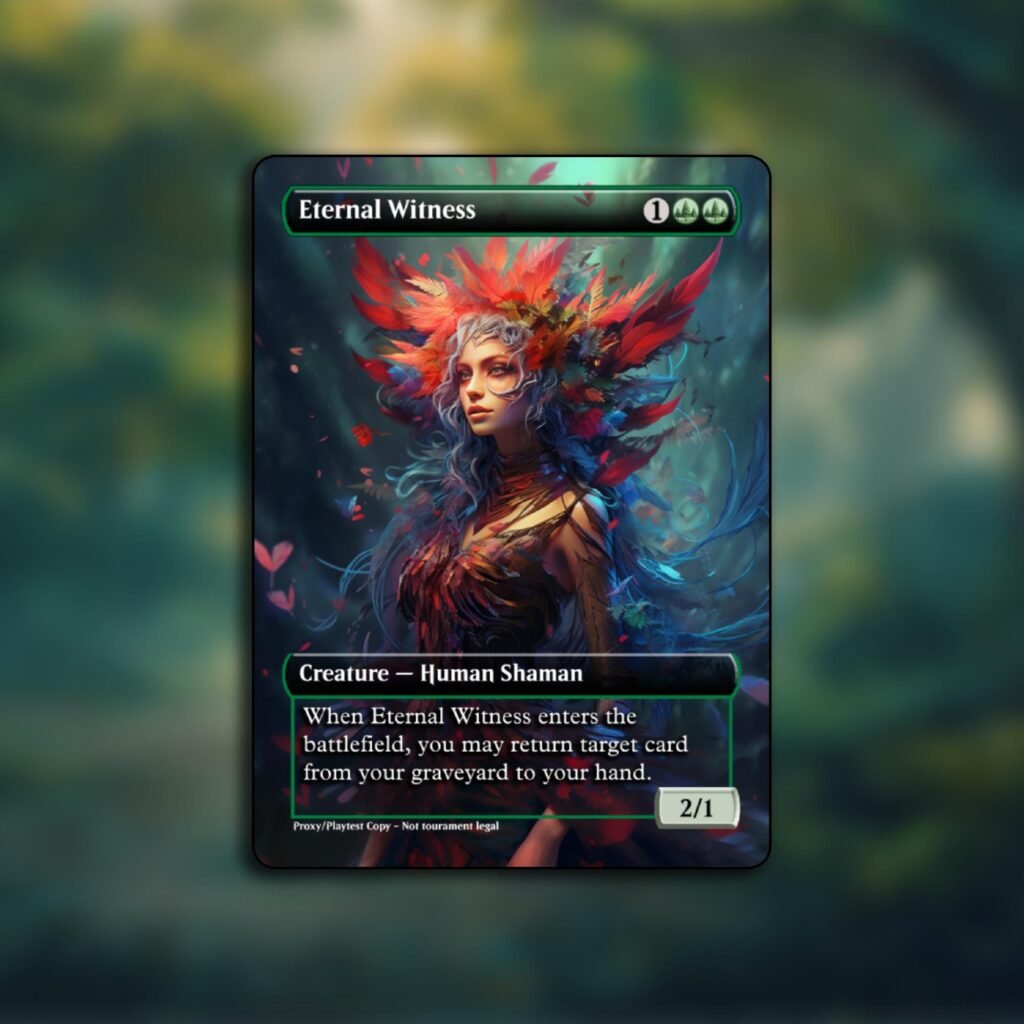Eternal witness mtg proxy - Sorcerer's Proxy Shop