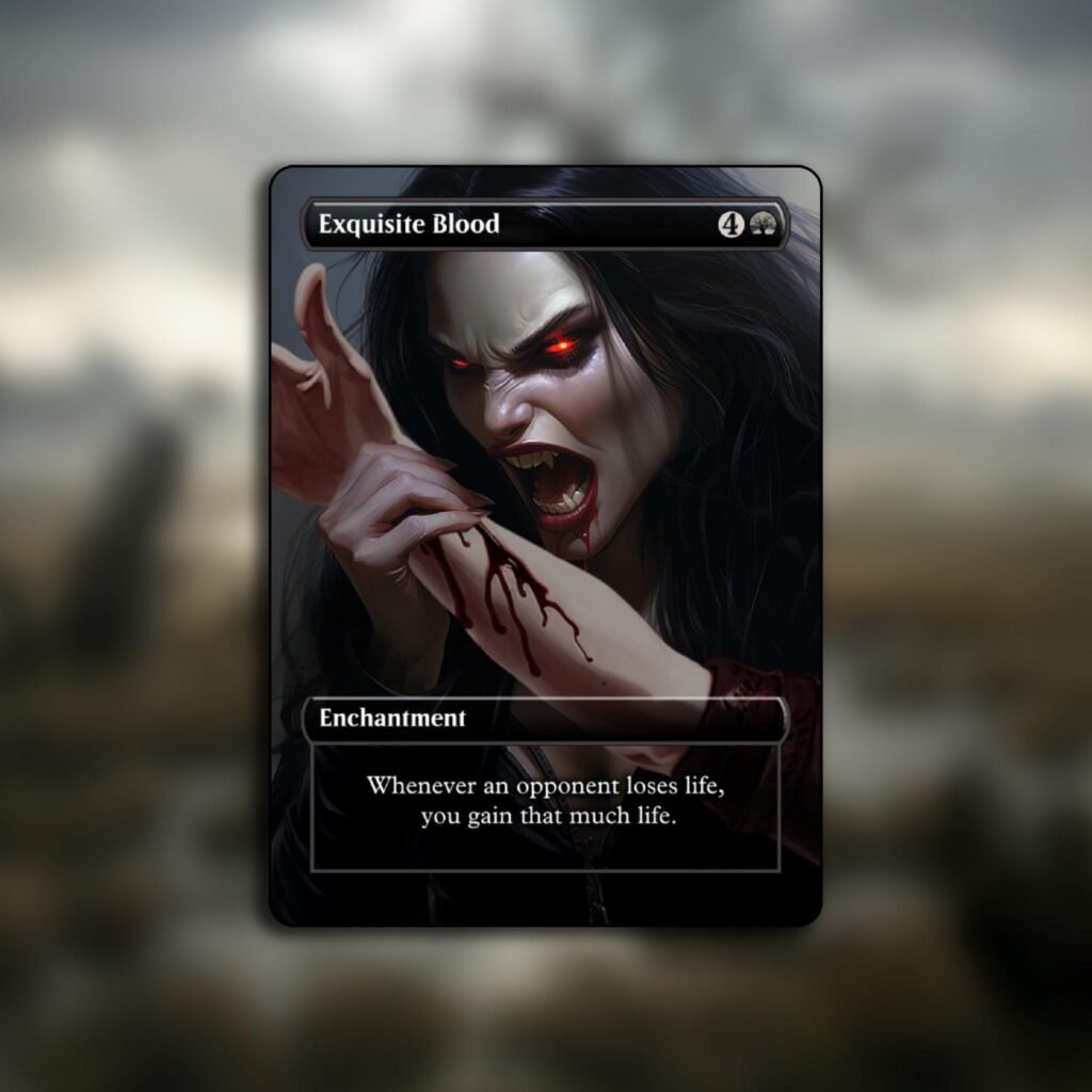 Exquisite Blood MTG Proxy - Sorcerer's Proxy Shop