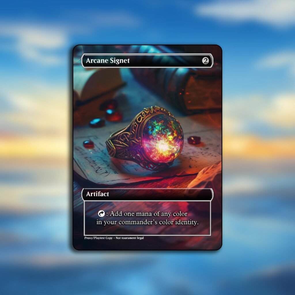 Arcane Signet MTG Proxy - Sorcerer's Proxy Shop