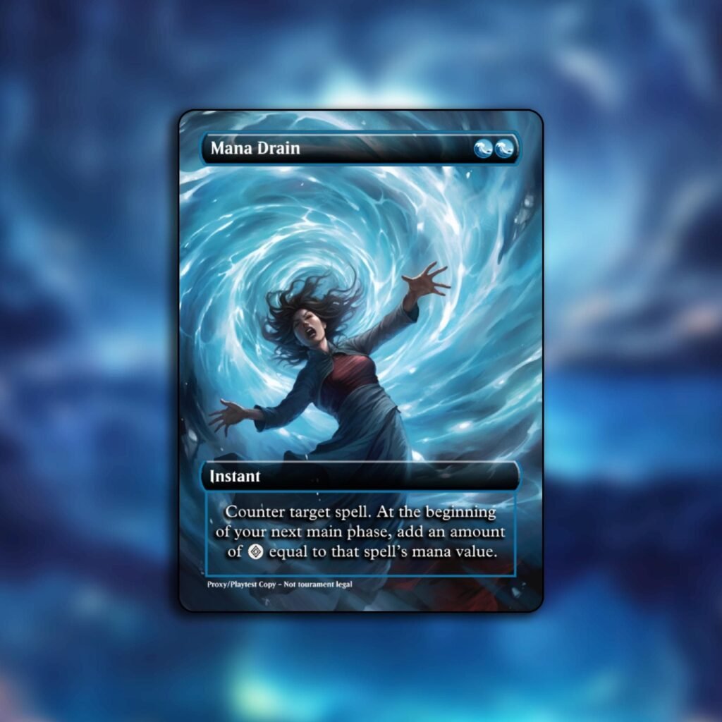 Mana Drain MTG Proxy - Sorcerer's Proxy Shop